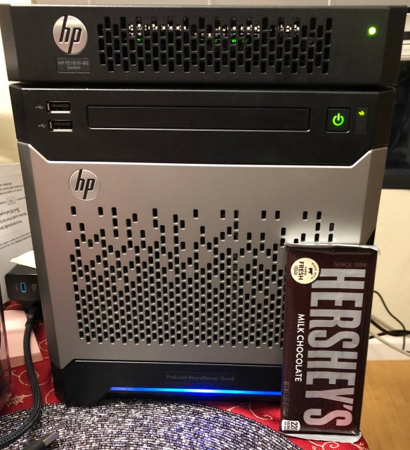 Warming up the HP Microserver Gen8 and PS1810-8G switch | rsts11 ...
